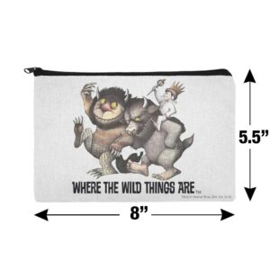 Where The Wild Things are March Pencil Pen Organizer Zipper Pouch Case