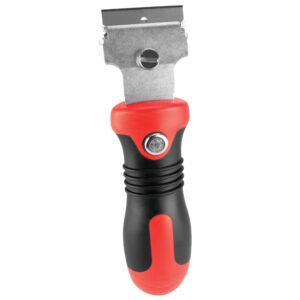 performance tool w1514 12 pc. extendable scraper set with interchangeable blades and ergonomic grip for versatile and efficient scraping tasks