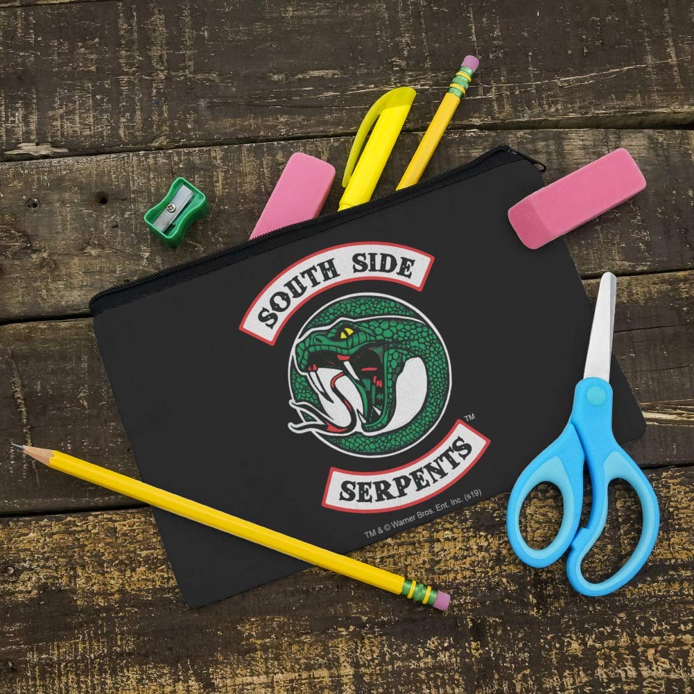 Riverdale South Side Serpents Pencil Pen Organizer Zipper Pouch Case