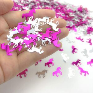 birthday confetti unicorn party table decorations table confetti metallic foil unicorn party wedding birthday baby shower bridal shower festival theme party decorations supplies