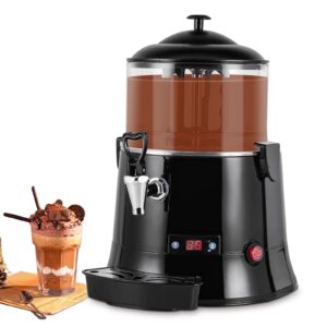 yuchengtech 5l commercial hot chocolate machine maker dispenser hot chocolate dispenser warmer machine hot beverage warmer for heating chocolate coffee milktea ce certification (110v, 5l)