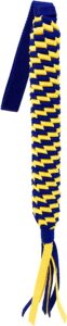 petsport dog toys for dental hygiene and care, twisted chews spring tug 24"