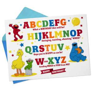 Hallmark Sesame Street Birthday Card For Kids (Birthday Abcs) (599RZB1384)