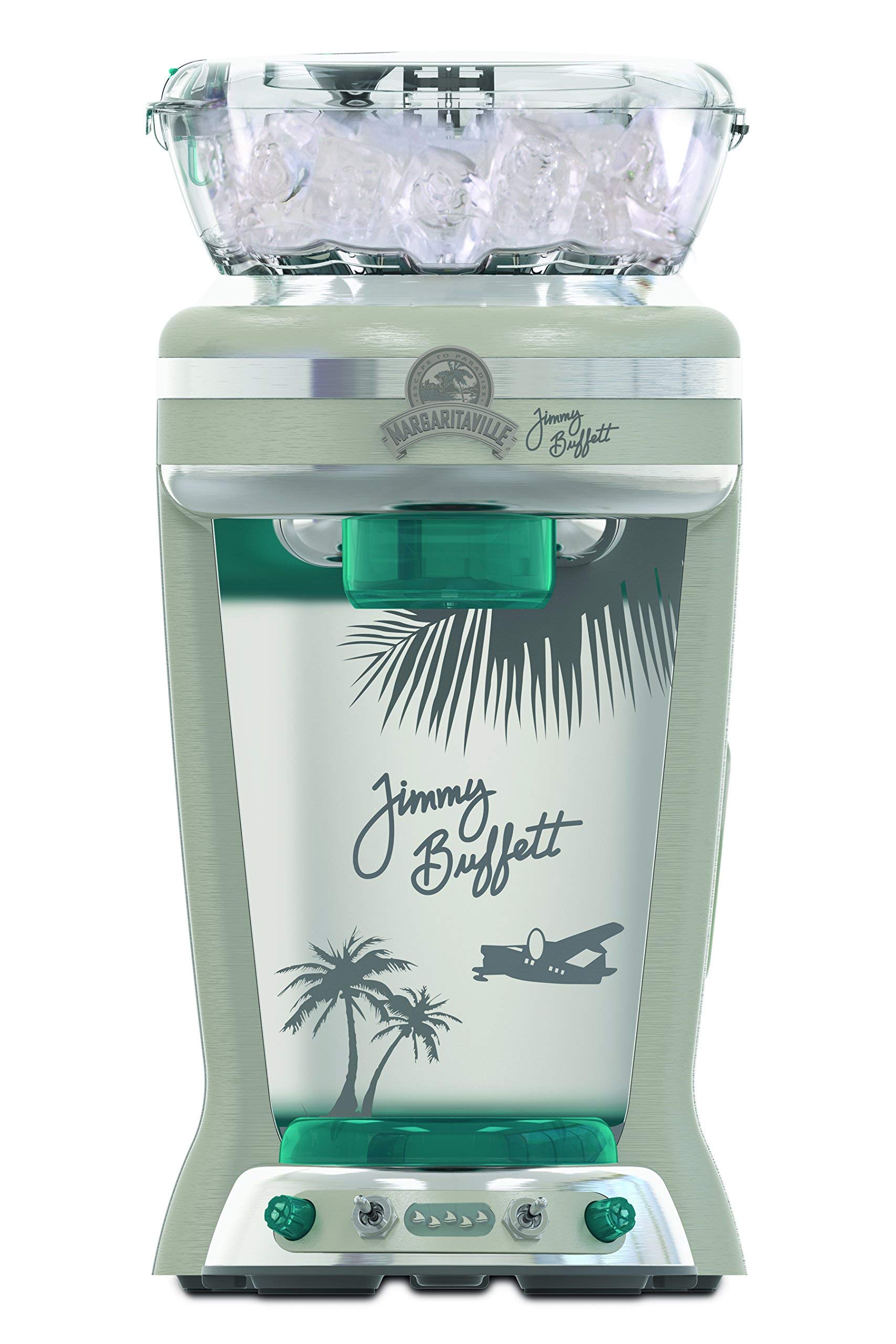 Margaritaville DM1946-000-000 Jimmy Buffet Signature Edition Frozen Concoction Maker, DM1946, Metallic (Renewed)