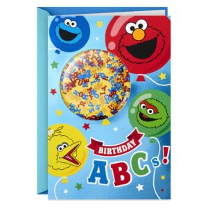 hallmark sesame street birthday card for kids (birthday abcs) (599rzb1384)