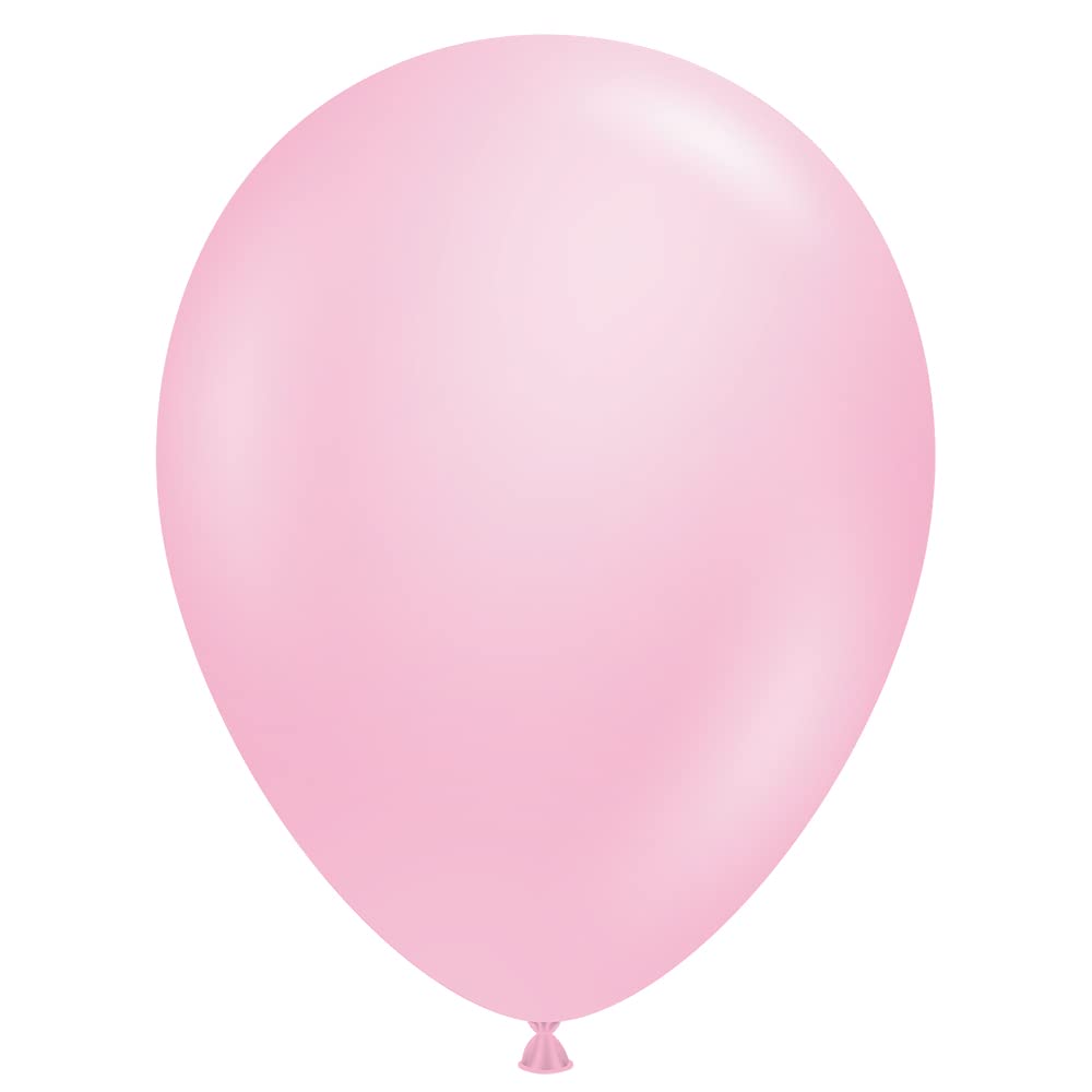 Tuf-Tex 5" Baby Latex Balloons, Light Pink