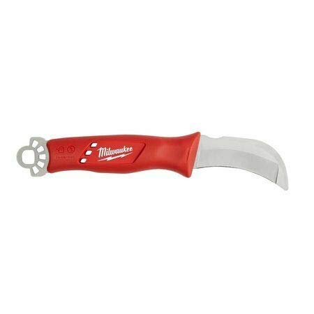 Lineman’s Blunt Tip Hawkbill Knife w/STICKWORK 3in1 Ring Milwaukee 48-22-1923