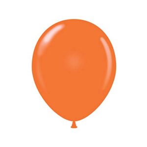 tuf-tex 5" orange latex balloons