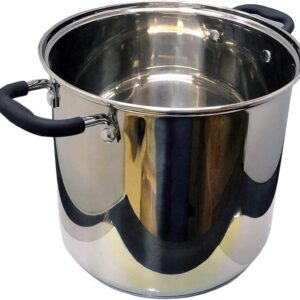 Easyday Stockpot Stainless Steel Stock Pot with Lid (12 Quart)