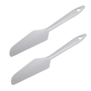 hutzler lopol nylon plastic cake knife, 11", white