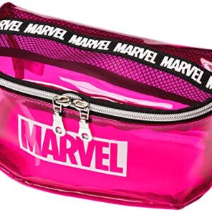 MARVEL(マーベル) Women's Marvel MV-172b PVC Full Open Pencil Case, Pink (MV-174), One Size