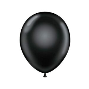 tuf-tex 5" black latex balloons