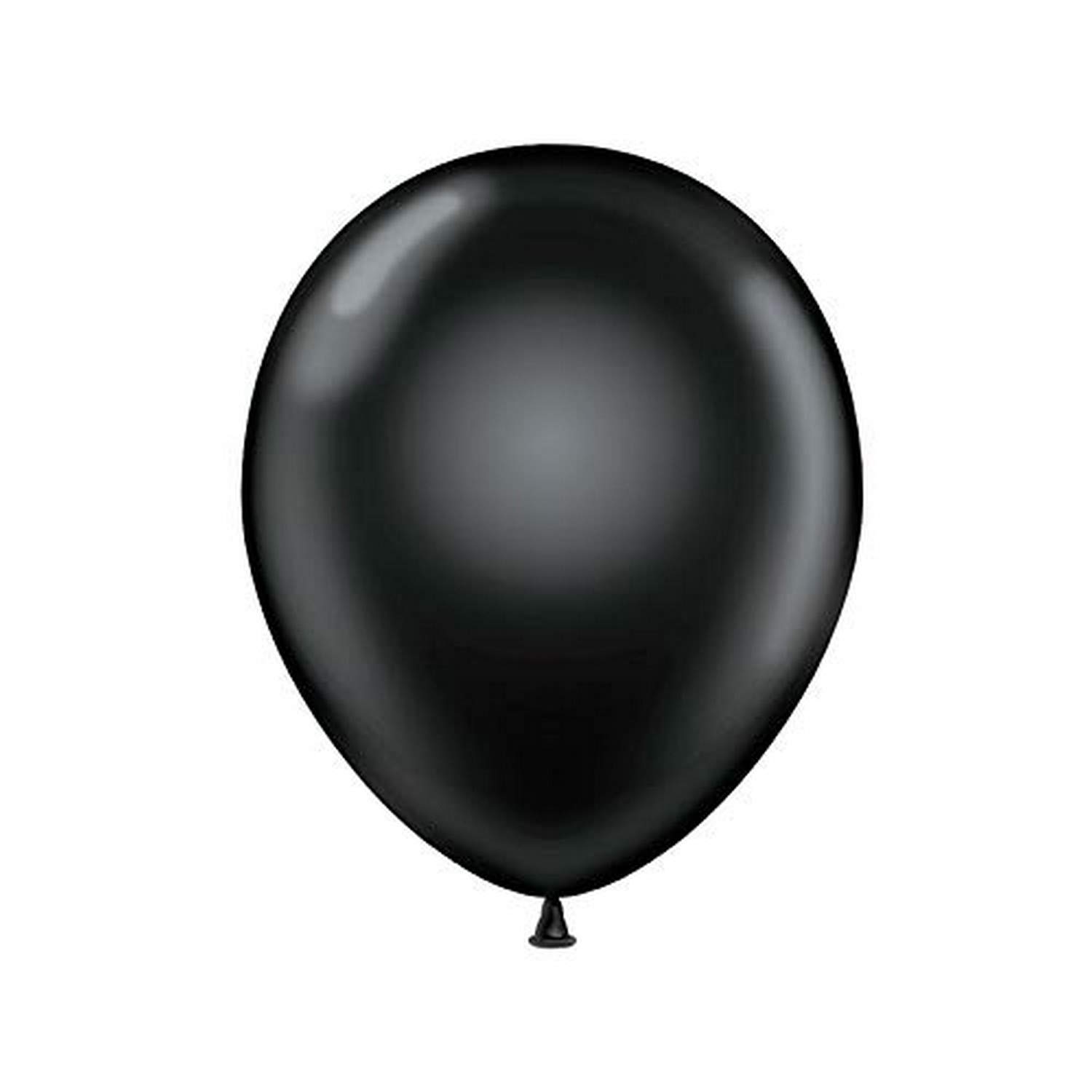 Tuf-Tex 5" Black Latex Balloons