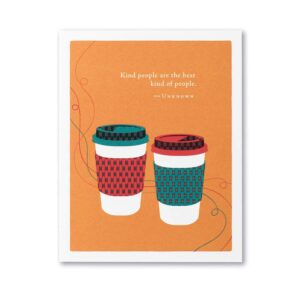 Compendium Positively Green 4-Pack of Thank You Cards - Gratitude