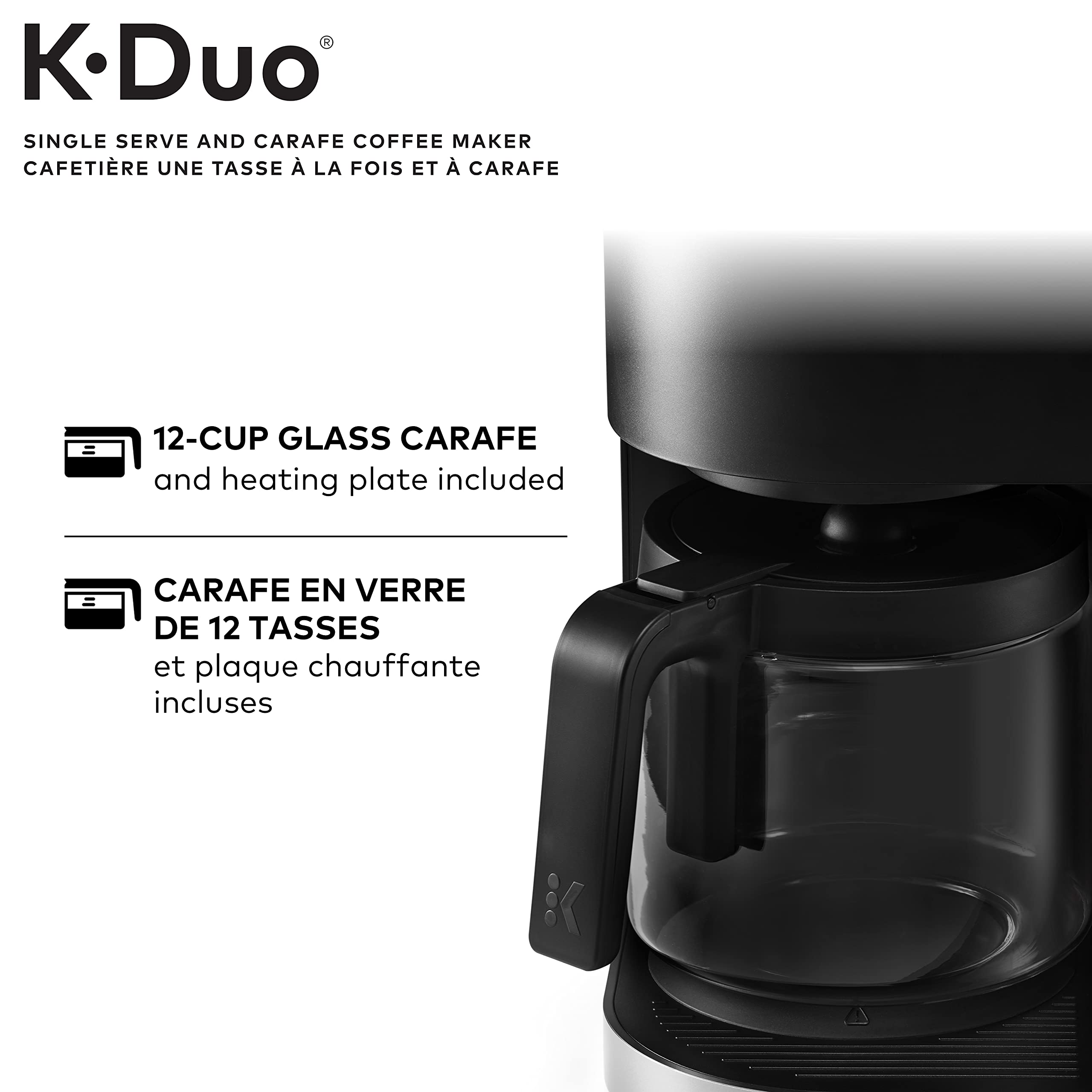 K-Duo Single Serve and Carafe Coffee Maker