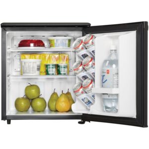 Danby DAR017A2BDD 1.7 Cu. Ft. Black Compact Refrigerator (Renewed)