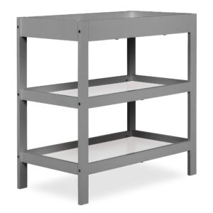 dream on me av2023-dream table-a79f6f03 ridgefield changing table in storm grey, 33.5x16x33.5 inch (pack of 1)