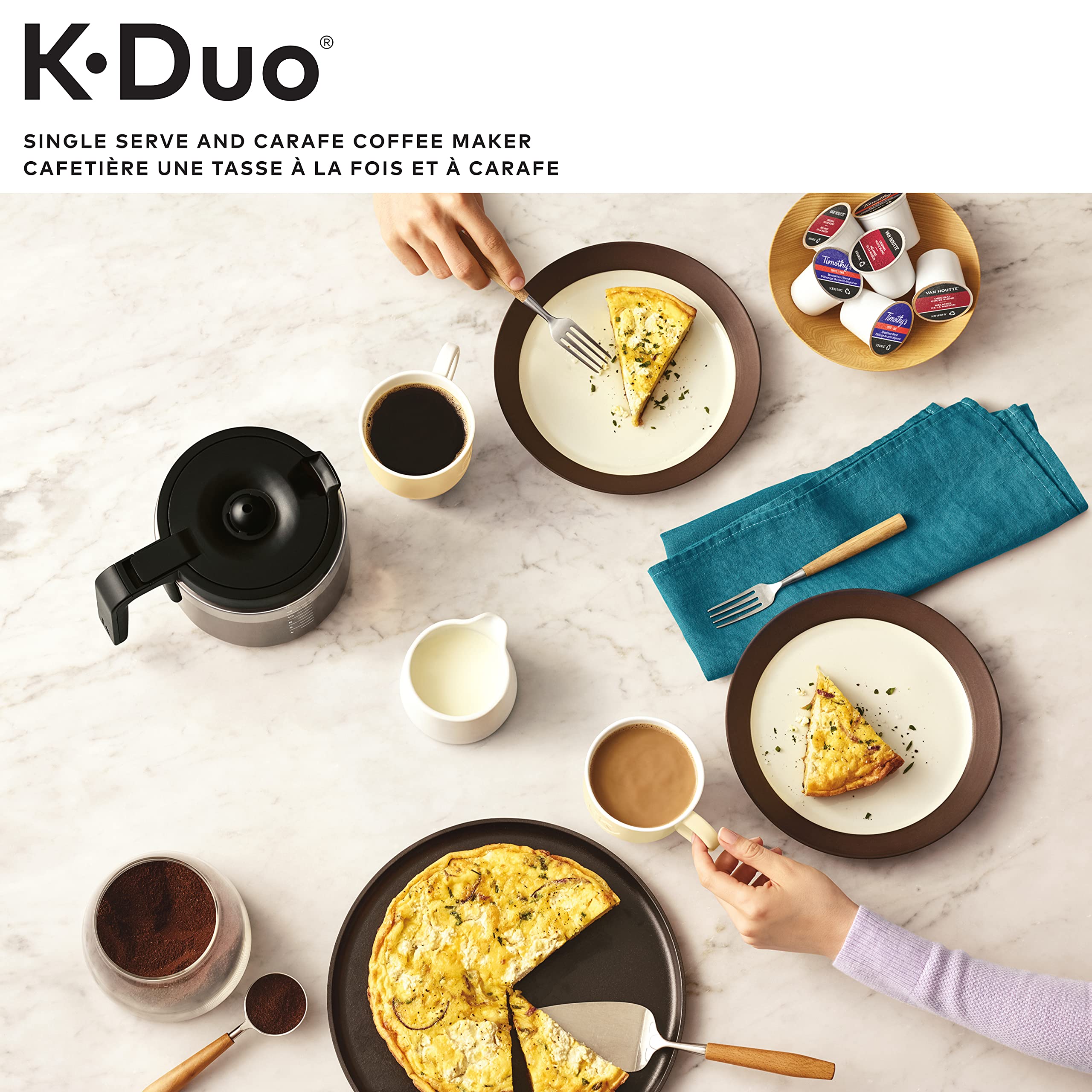 K-Duo Single Serve and Carafe Coffee Maker