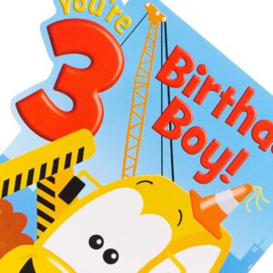 Disney You're 3 Big Digger 3rd Birthday Greeting Card Disney Character Cards