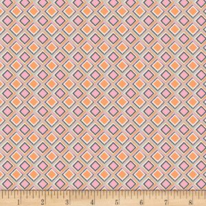 art gallery fabrics art gallery hearts melodies bass waves bold fabric, dark pink