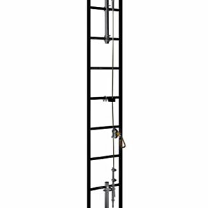 3M Lad-Saf Cable Vertical Safety System 6118050, Galvanized Steel, 50 FT