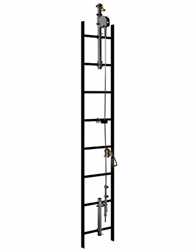 3M Lad-Saf Cable Vertical Safety System 6118050, Galvanized Steel, 50 FT