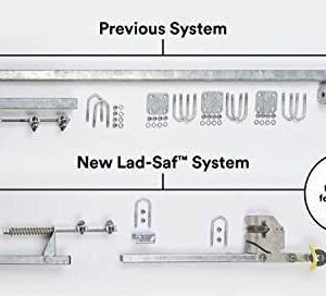 3M Lad-Saf Cable Vertical Safety System 6118050, Galvanized Steel, 50 FT