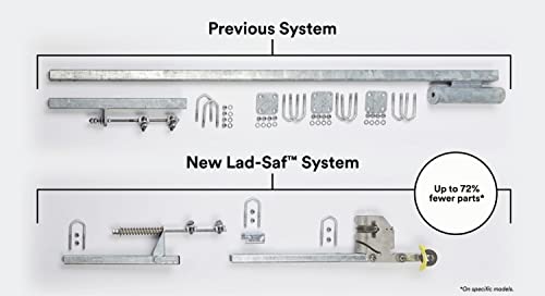 3M Lad-Saf Cable Vertical Safety System 6118050, Galvanized Steel, 50 FT