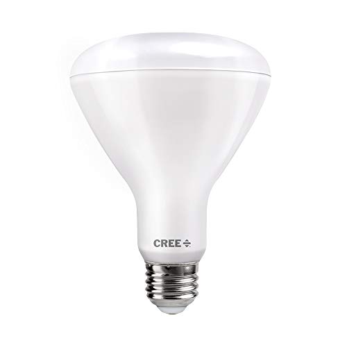 Cree Lighting BR30-100W-P1-27K-E26-U1 Pro Series BR30 Indoor Flood 100W Equivalent LED Bulb (Dimmable) 1400, 1 Count (Pack of 1), Soft White