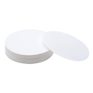 sscon 200pcs qualitative filter papers lab filter papers 90mm/3.54" diameter filter papers