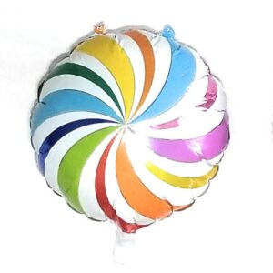 Happy Birthday Foil Mylar Helium Balloons 6 Pcs/Set 18" for Birthday Party, Aluminum Balloon Party Decorations