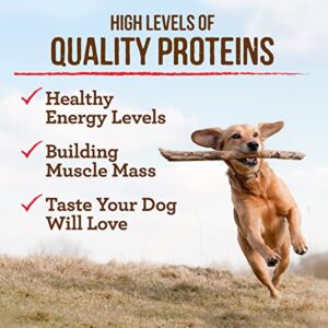 Merrick Premium Grain Free Dry Dog Food Weight Management Dog Food, Wholesome and Natural Kibble, Healthy Weight Recipe - 4.0 lb. Bag