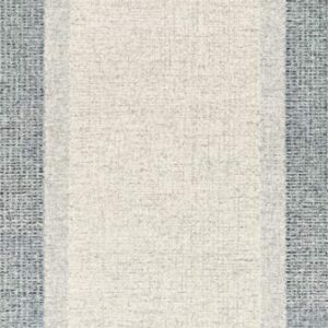 Loloi Rosina Rug, Grey & Blue 7'-9" x 9'-9" Area Rug – Casual Accent Rugs for Living Room, Bedroom, Entryway & Hallway, No Shed High Traffic Area Home Decor Rug