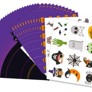 Funnlot Halloween Bingo Game Halloween Party Games for Kids 24 Players Halloween Bingo Game Cards for School Classroom Family Activities Halloween Party Favors