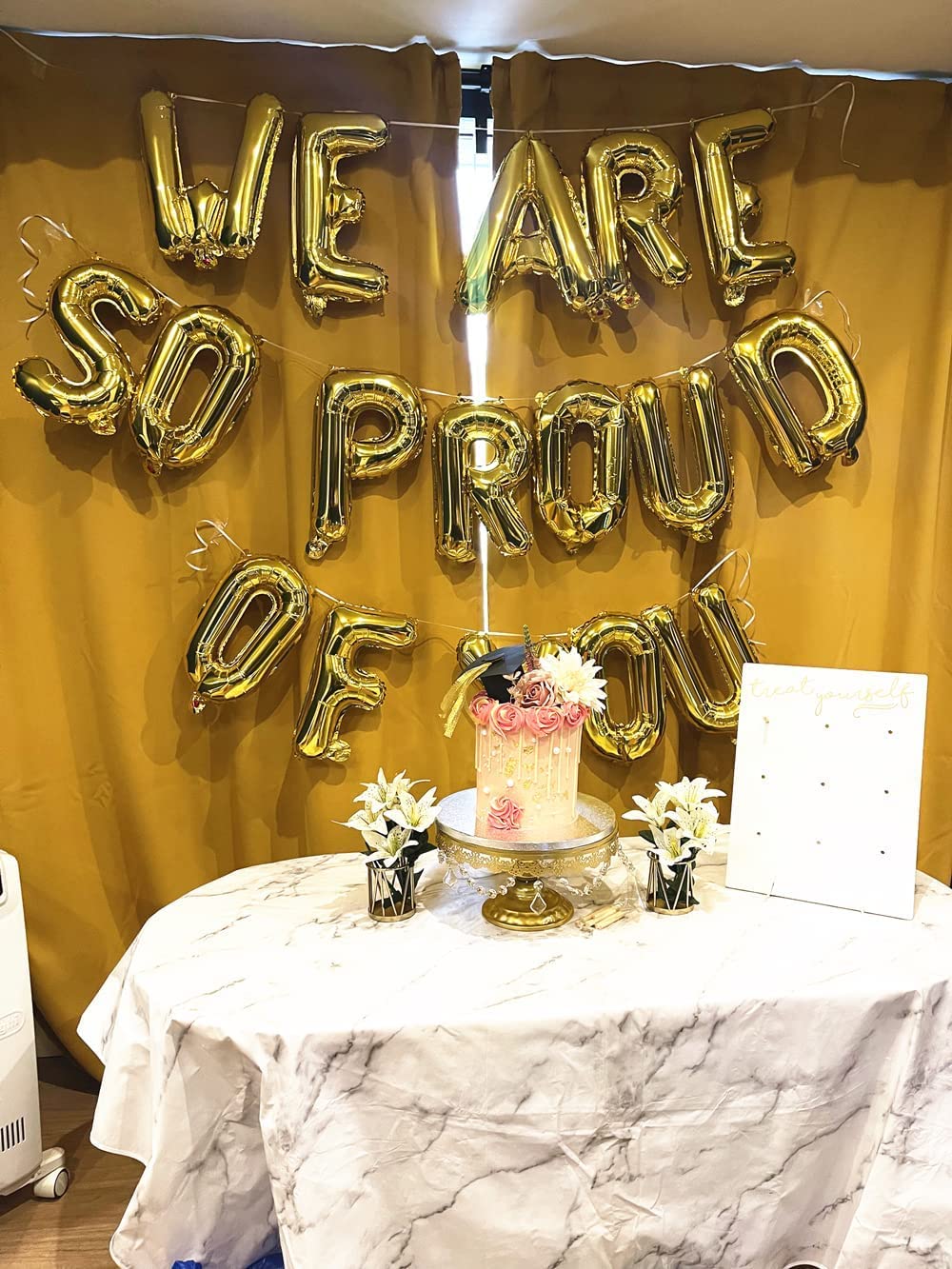 JeVenis We Are So Proud of You Balloon Graduation Banner Congratulations Banner Graduation Party Decorations Graduation Commencement Decoration