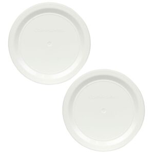 corningware r-7-pc 7oz french white replacement lids -2 pack