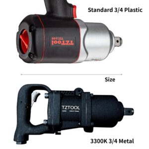 TZTOOL 3/4" Compact air impact wrench [ All metal ][ Lightweight ]