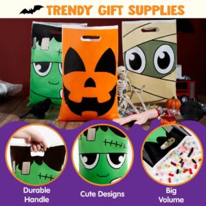 JOYIN 72 Pcs Halloween Goodie Bags for Trick-or-Treating, Halloween Snacks, Halloween Party Favors, Event Party Favor Supplies, Halloween Trick or Treat Bags, Classroom Goody Bags