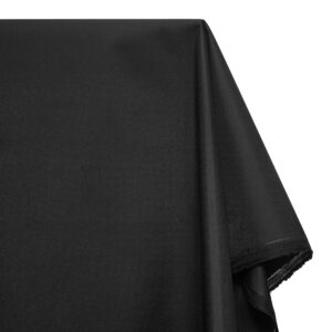 ottertex canvas fabric waterproof outdoor 60" wide 600 denier 15 colors sold by the yard (1 yard, black)