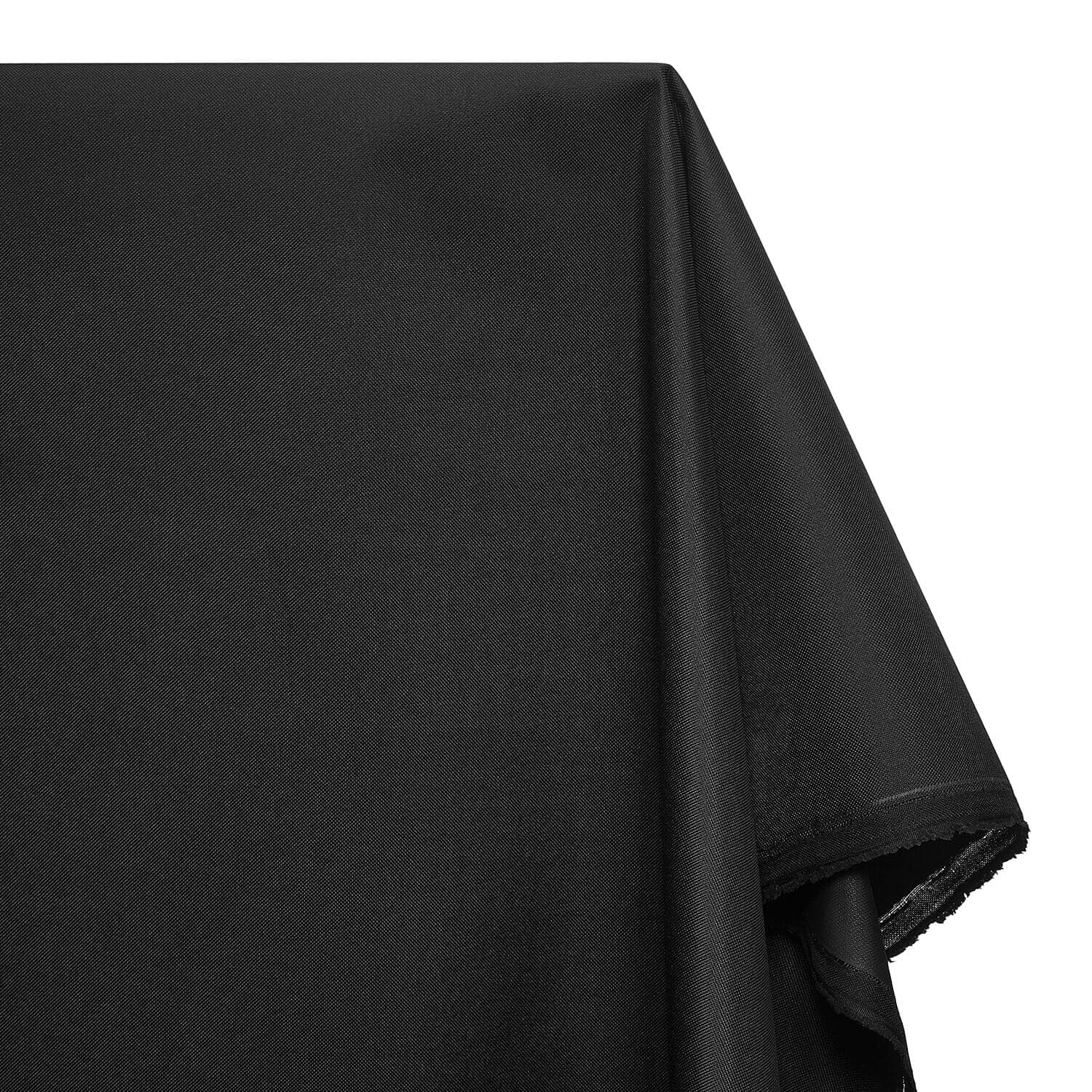 Ottertex Canvas Fabric Waterproof Outdoor 60" Wide 600 Denier 15 Colors Sold by The Yard (1 Yard, Black)