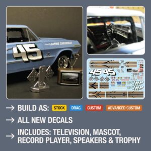 AMT 1963 Chevy Impala SS Hardtop - 1/25 Scale Model Kit - Buildable Vintage Vehicles for Kids and Adults