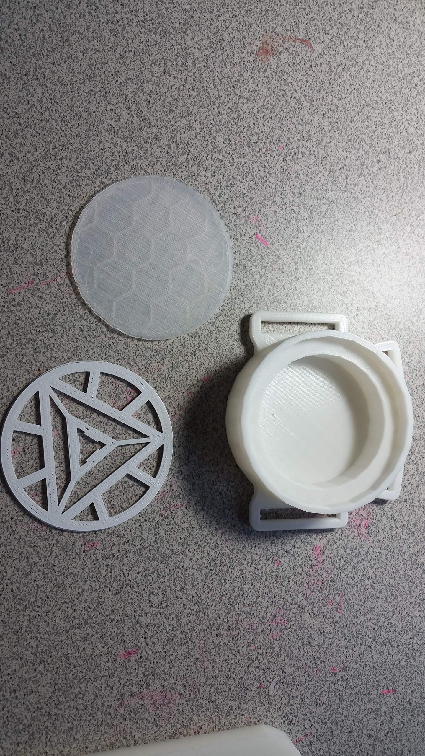 Plastic Arc Reactor - Kit (Now with Latest Arc Reactor Design Included)