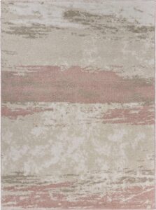 lr home meado81542-ivw rug, 7'9" x 9'5", ivory/blush