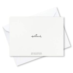 Hallmark Thank You Cards Assortment, Black and White Thanks (48 Cards with Envelopes for All Occasions)