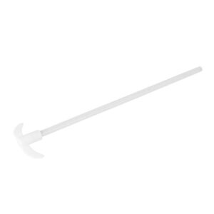 PTFE Stirring Rod High Temperature Stir Bar Laboratory Stirring Bar Laboratory Accessories for Stirring Solution in Scientific Research L 250mm W 40mm D 7mm Shaft Stirring Rod