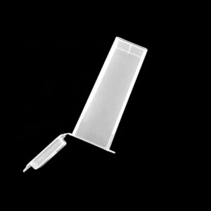 Laboratory Plastic Microscope Glass Holder Slide Box 10Pcs (Each hold 5pcs slides)