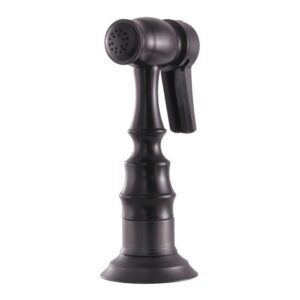 kingston brass kbspr15 made to match kitchen faucet side sprayer, oil rubbed bronze