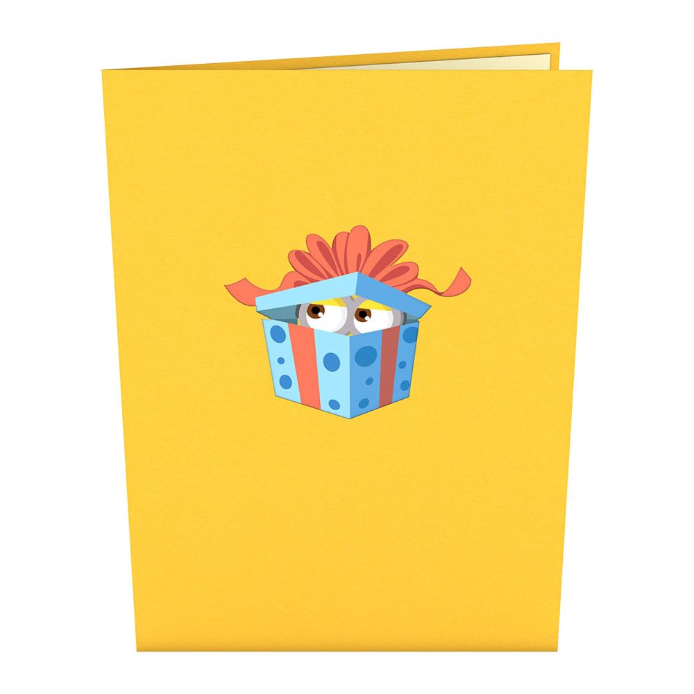 Lovepop Pop-Up Despicable Me Card - 3D Kids Happy Birthday Greeting Card for Boys, Girls - Yipa - 5" x 7" Minions Card - Blank Note Card & Envelope Included