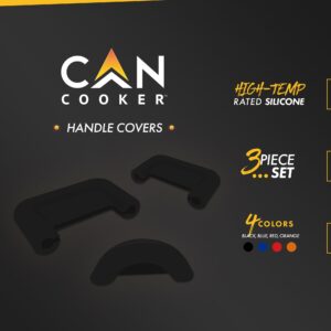 CanCooker Handle Covers for Original, Junior and Companion Cancooker, Black