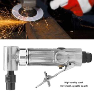 Angle Air Die Grinder, Pneumatic Angle Grinder, Industrial 90° Air Angle Grinder with 2inch Grinding Disc MBSP Industrial Die Grinder Kit